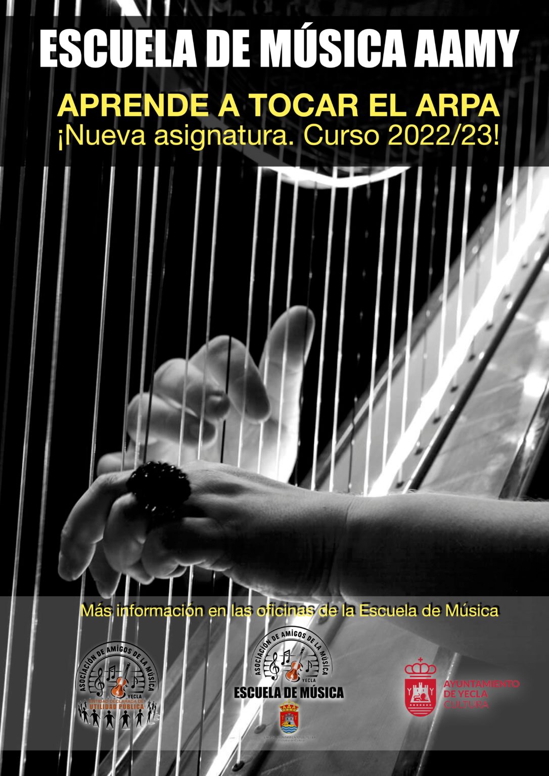 APRENDE A TOCAR EL ARPA EN LA ESCUELA DE MÚSICA DE LA AAMY - Asociación de Amigos de la Música ...
